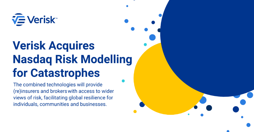 Verisk Acquires Nasdaq Risk Modelling for Catastrophes to Further ...