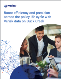 Get Verisk on Duck Creek | Verisk